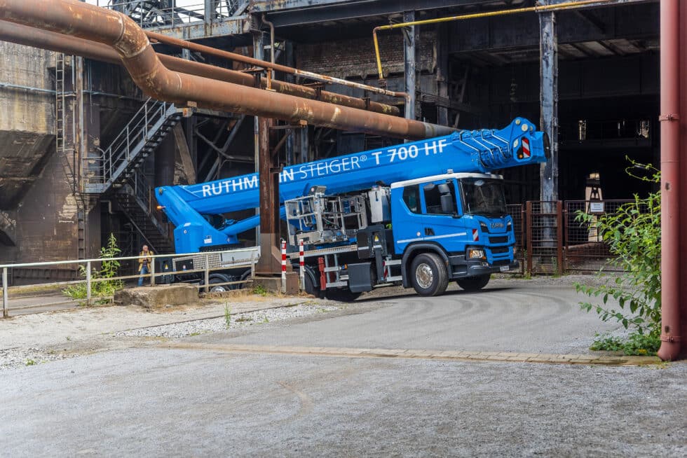 RUTHMANN T700 HF Arrives In UK With Clear View Access | Versalift UK
